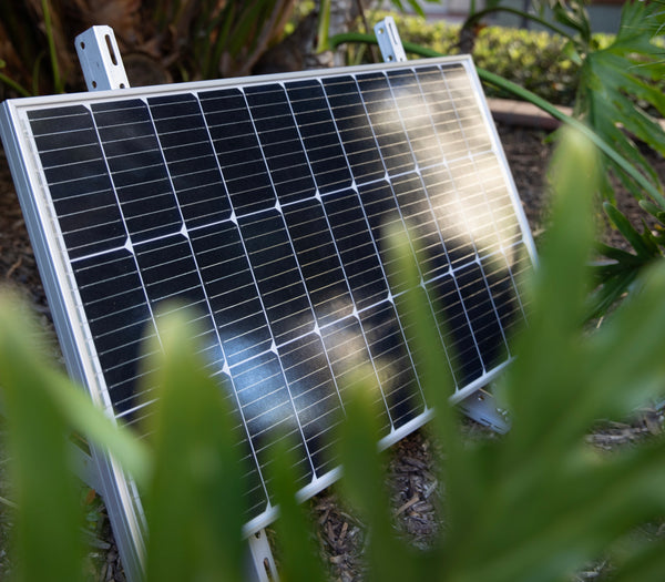 What size of solar panel will charge a 400 Ah battery?